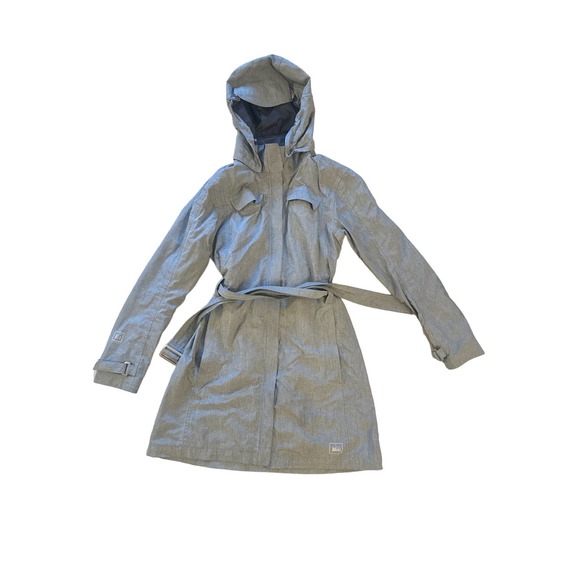REI | Jackets & Coats | Women S Rei Coop La Selva Quiet Shade Gray Long ...